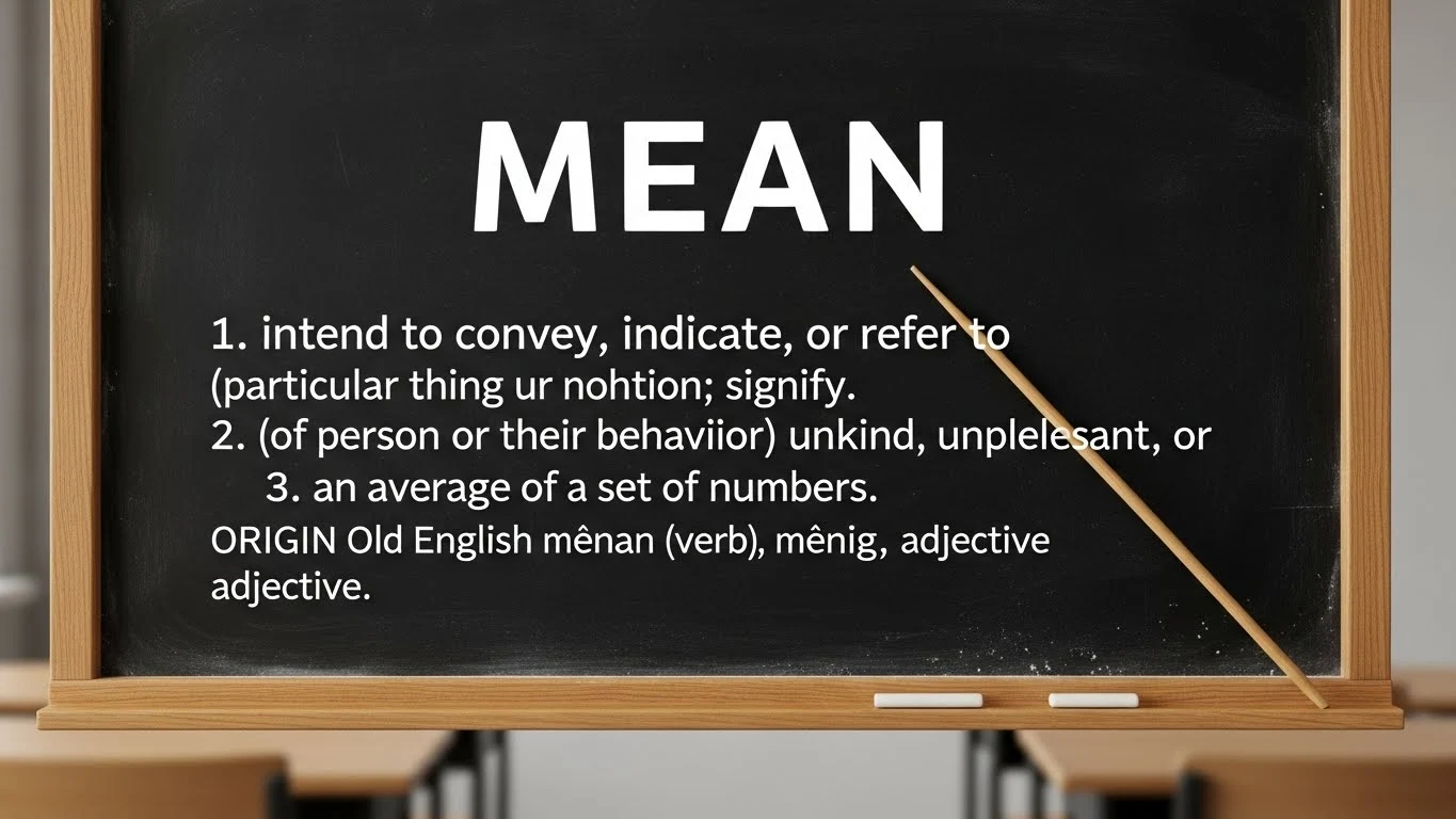 Mean Definition – Meaning in Texting, Slang, Love & Social Media