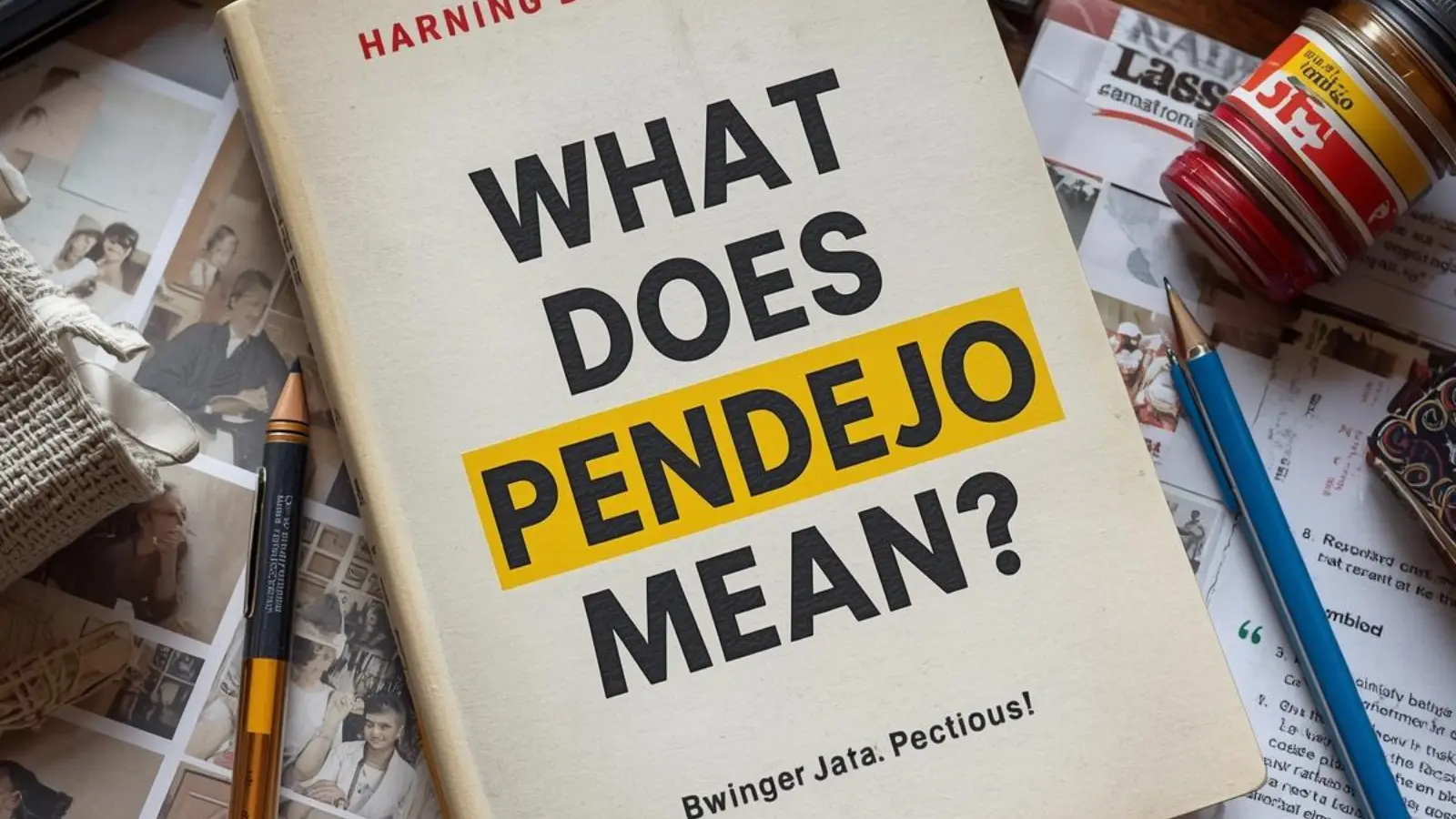 What Does Pendejo Mean? Definition, Usage & Examples 2026