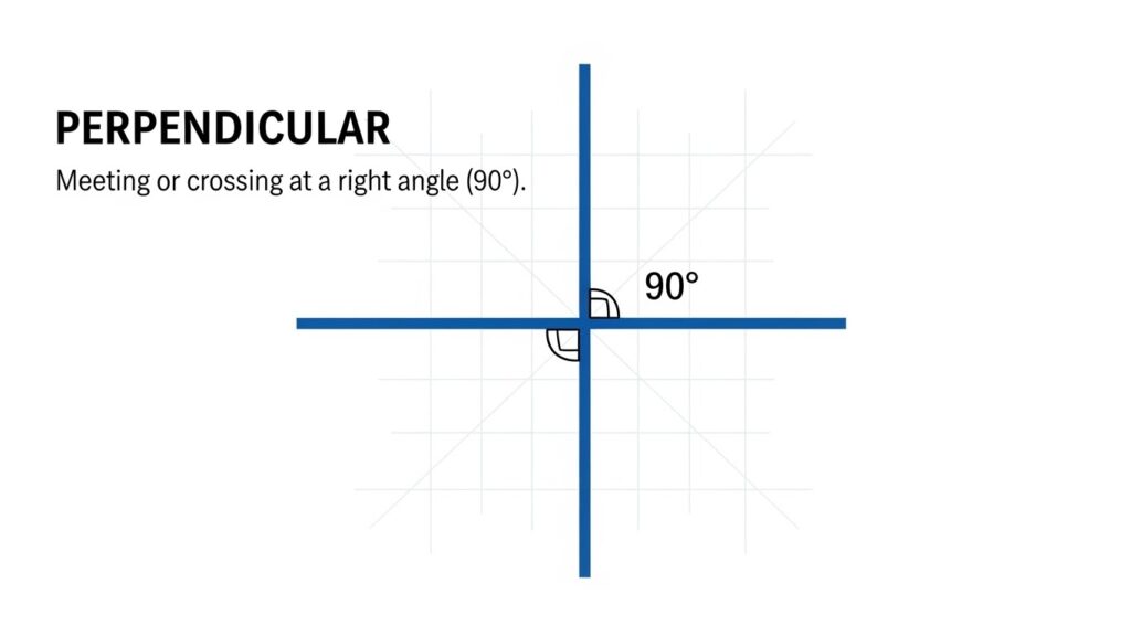 What Does Perpendicular Mean? Simple Definition & Examples (2026 Guide)